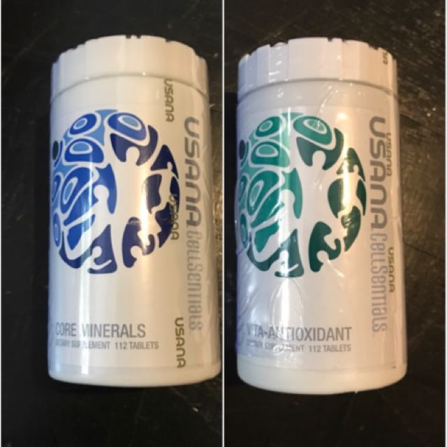 USANA Cellsentials (Core Minerals and Vita-Antioxidant), Everything ...