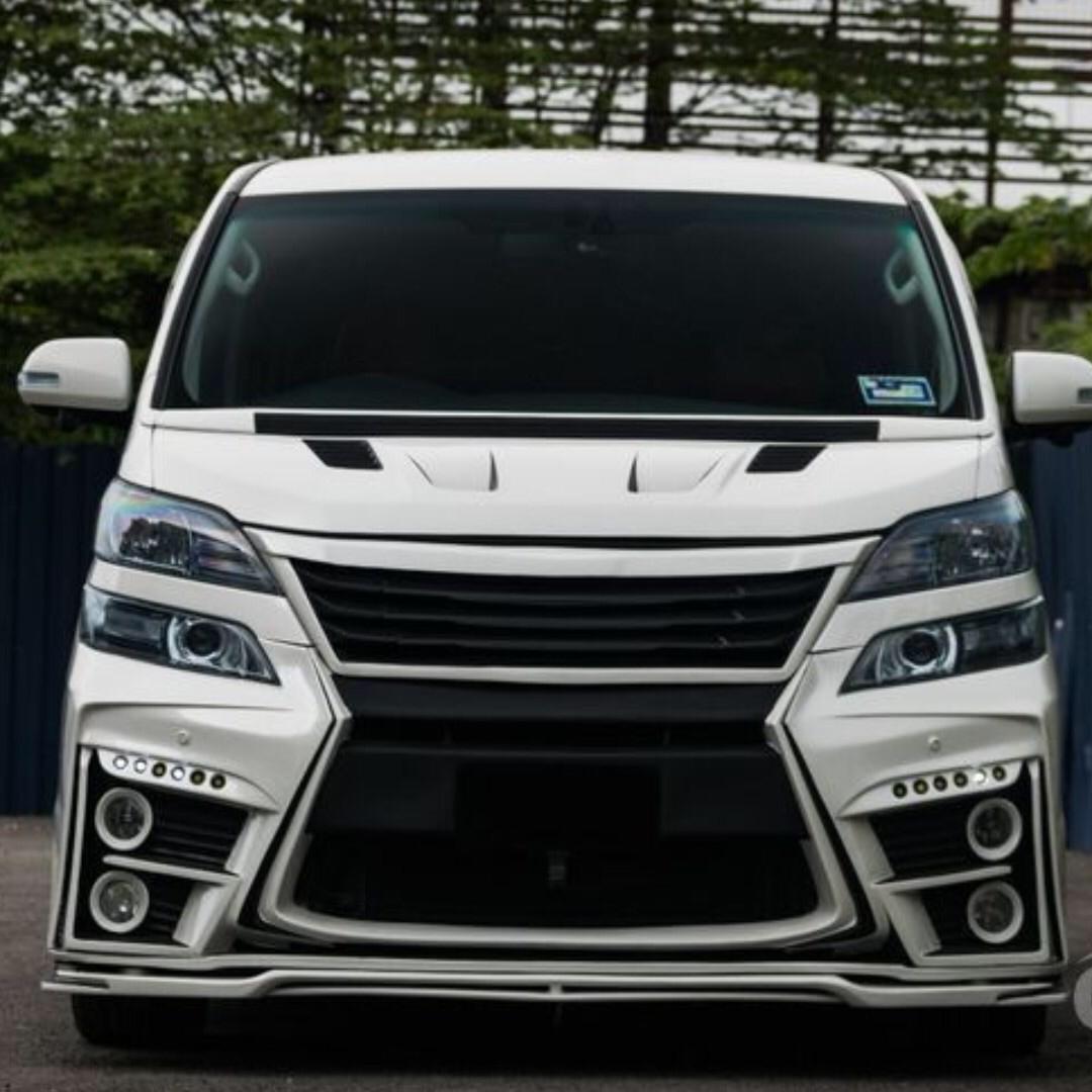 VELLFIRE/ALPHARD BONET WING SPOILER, Auto Accessories on Carousell