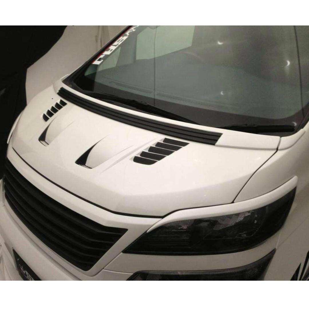 VELLFIRE/ALPHARD BONET WING SPOILER, Auto Accessories on Carousell