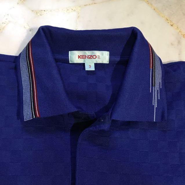 Vintage Kenzo Golf Polo Shirt, Men's Fashion, Tops & Sets, Tshirts & Polo Shirts on Carousell