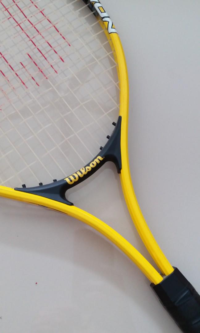 Wilson Tennis Racquet, Sports Equipment, Sports & Games, Racket & Ball ...