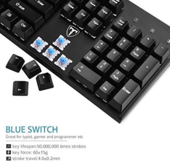 (515) TOMOKO Mechanical Gaming Keyboard (I-600), Computers & Tech ...