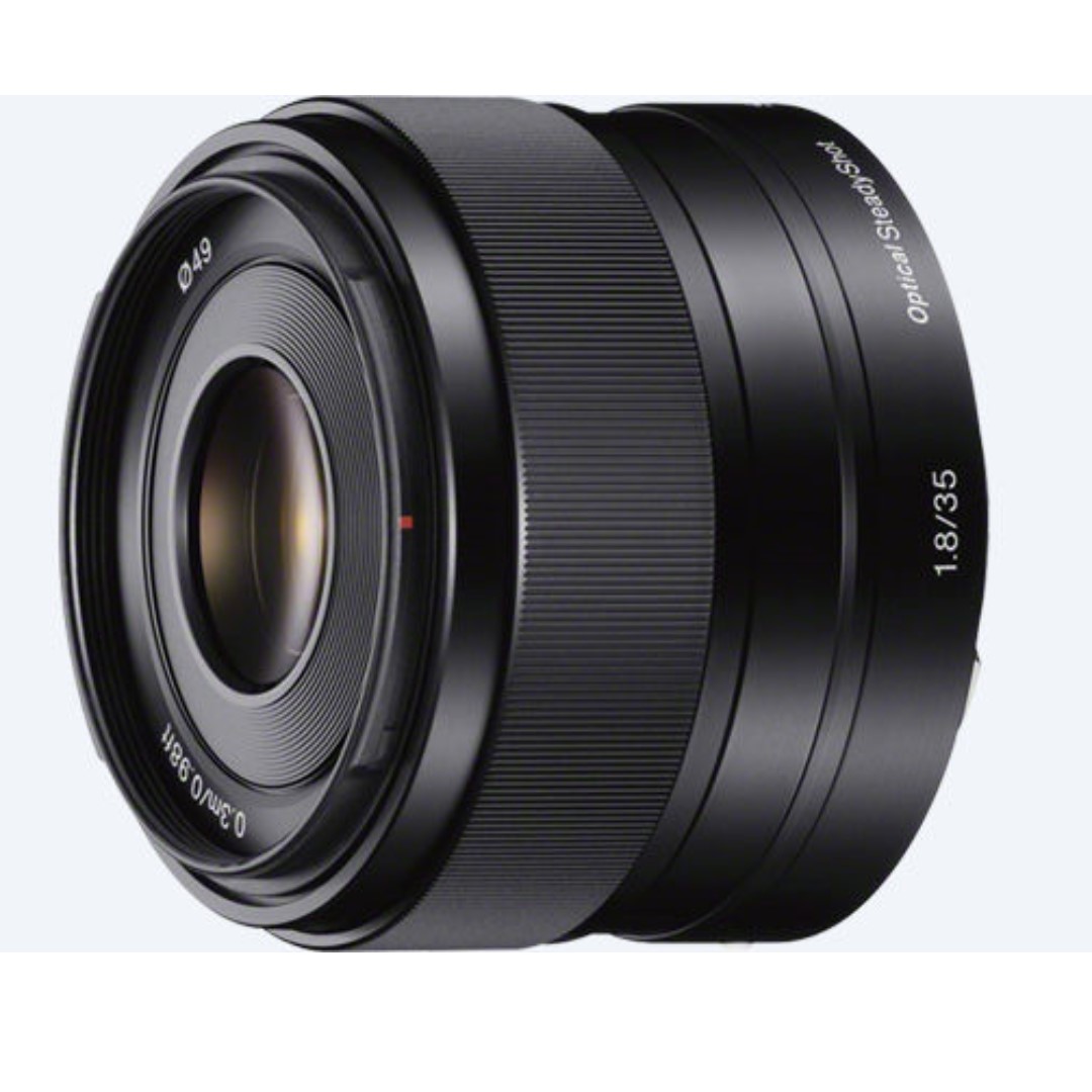全新水貨 Sony SEL35F18 E 35mm F1.8 OSS LENS 現貨少量, 攝影器材, 鏡頭及裝備 - Carousell