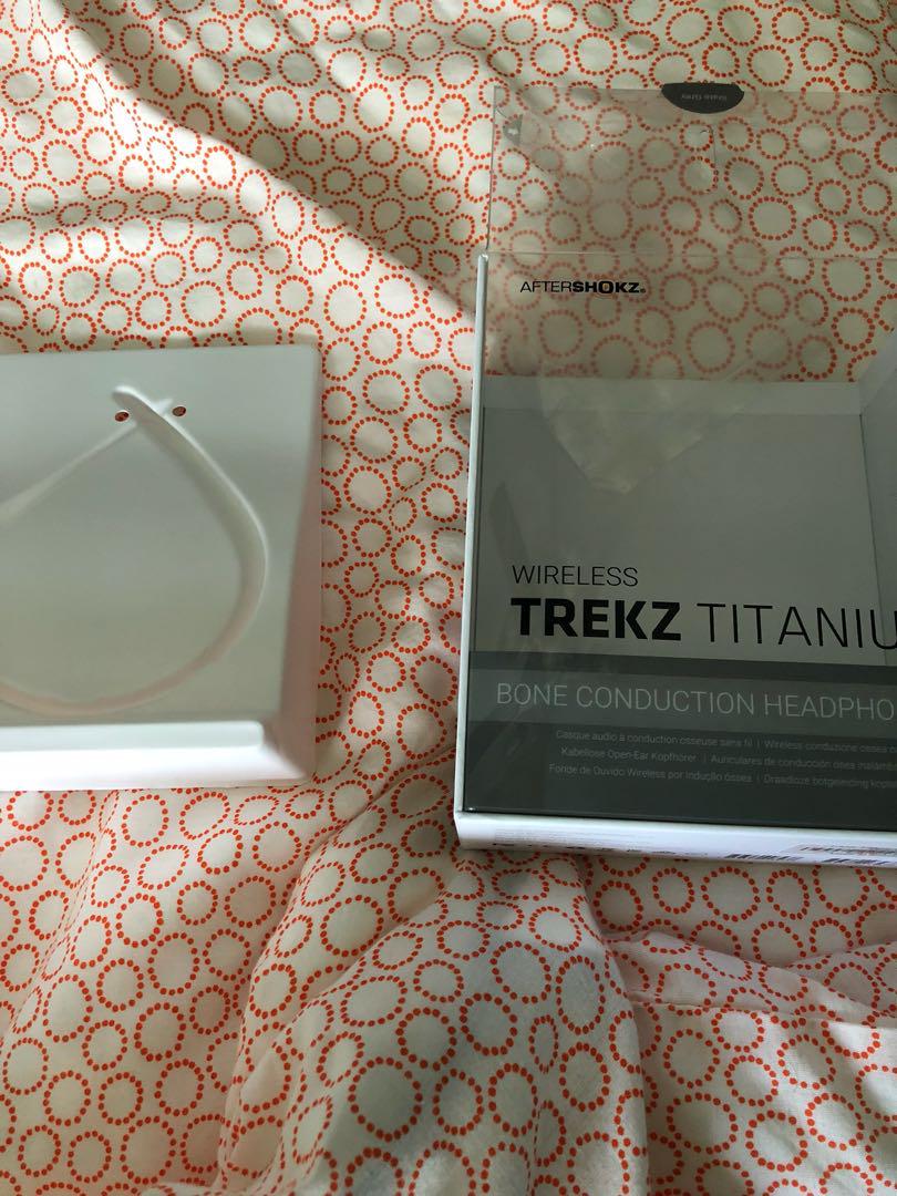 Aftershokz Trek Titanium BT, Audio, Headphones & Headsets on Carousell