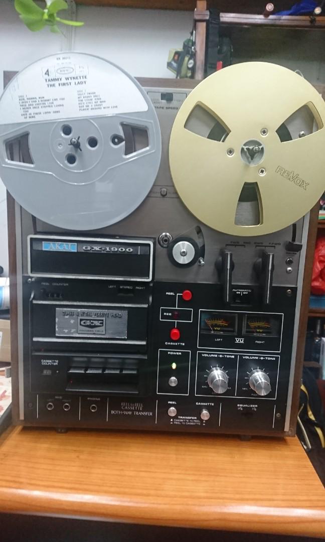 AKAI GX-1900 open reel tape recorder, Audio, Other Audio Equipment on ...