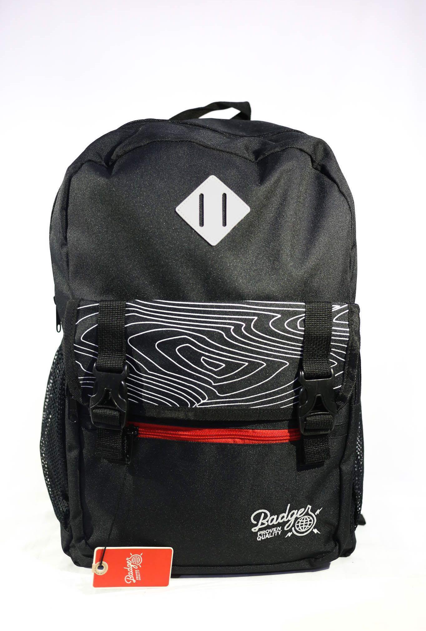 Badger Black Contour Backpack, Men's Fashion, Bags, Backpacks on Carousell