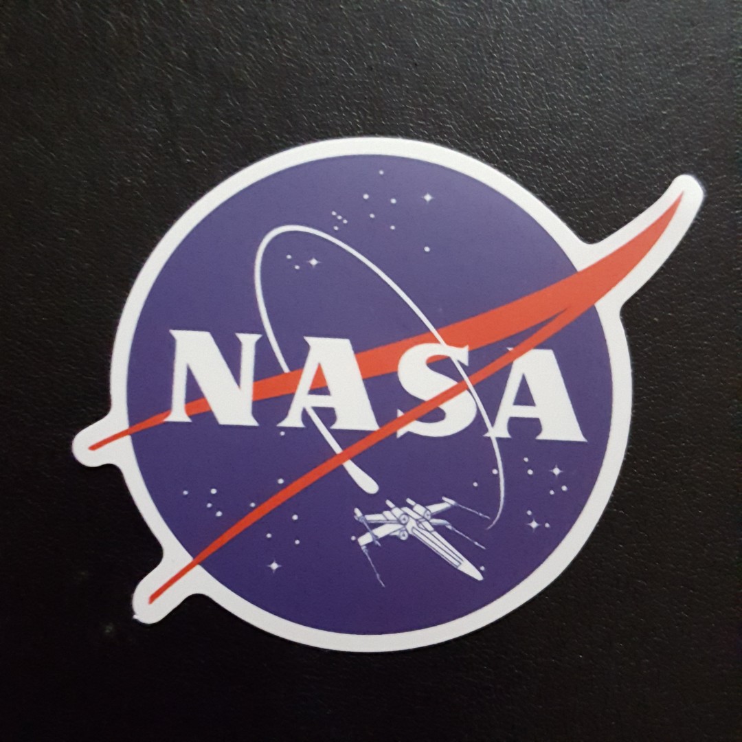 OOS C4 Star Wars NASA X-Wing Sticker Stickers, Computers & Tech, Office & Business Technology on ...