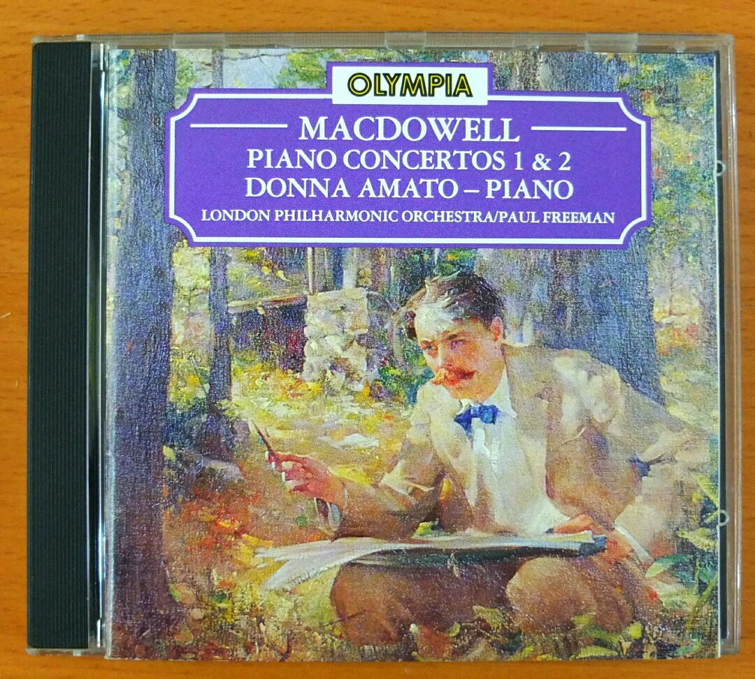 Classical CD: Macdowell Piano Concertos no. 1 & 2, Donna Amato, London ...