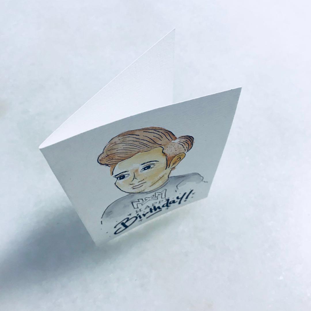Customised caricature cards, Hobbies & Toys, Stationery & Craft, Art ...