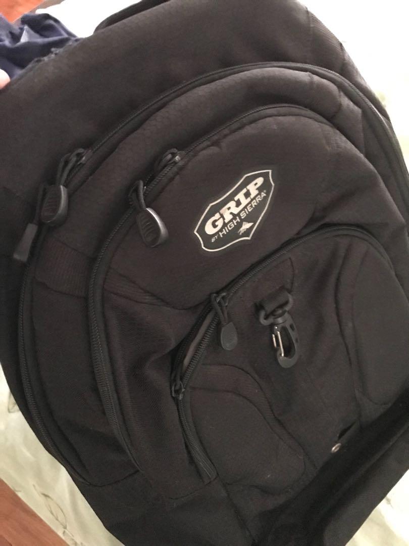 High Sierra Grip Backpack, Men's Fashion, Bags, Backpacks on Carousell