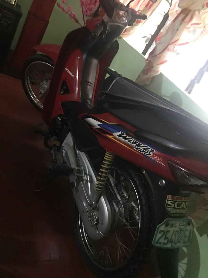 Honda wave 100R used for sale, Motorbikes on Carousell