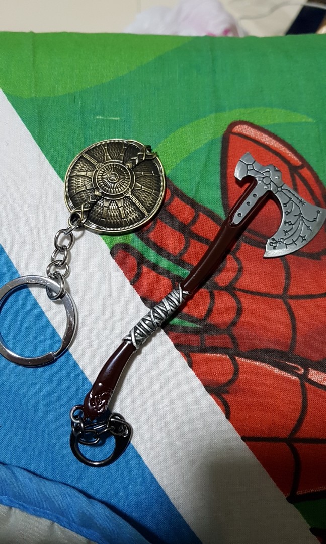 Keychain God of War - Leviathan Axe PS4, Video Gaming, Video Game ...