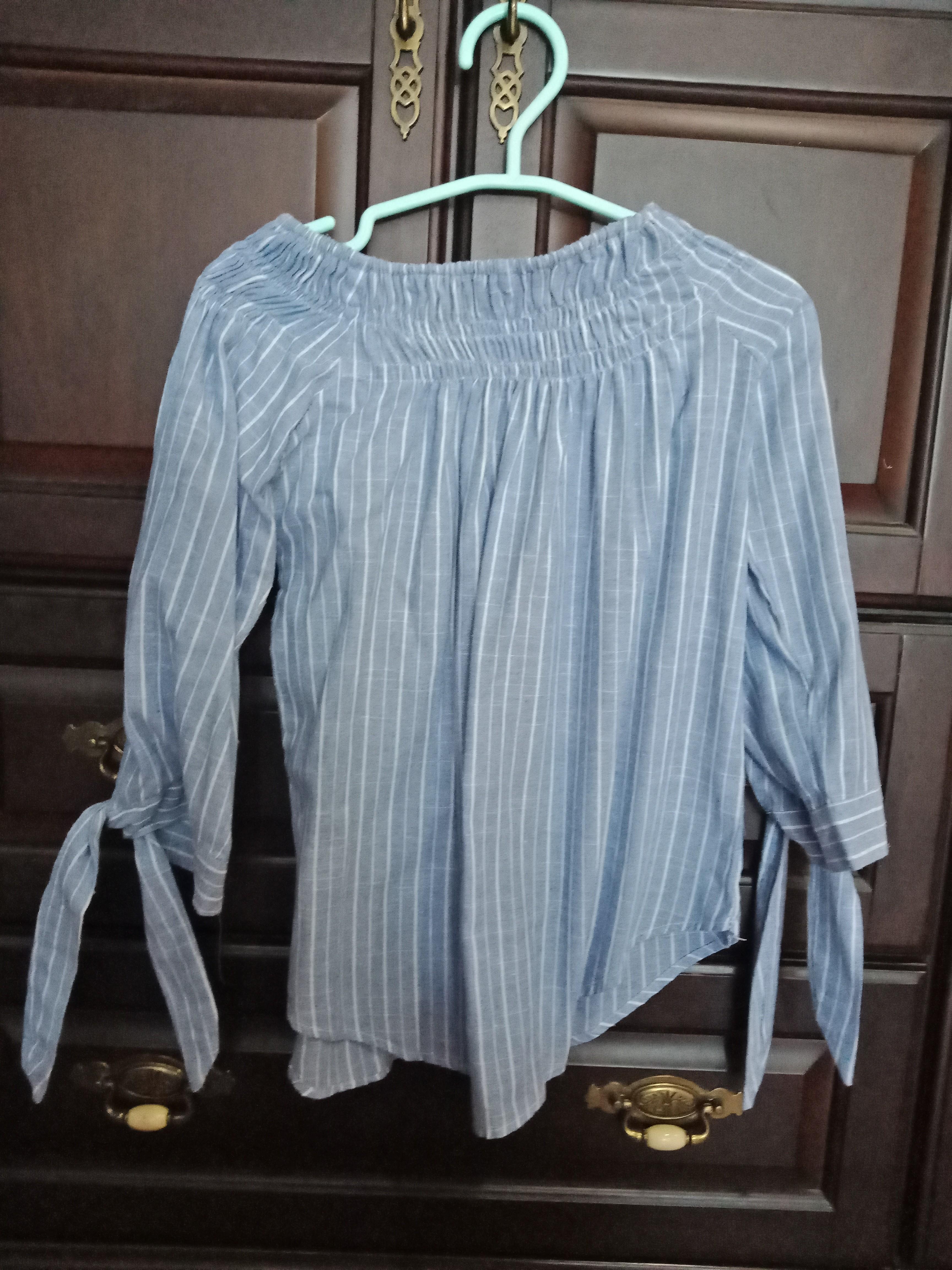 Korean inspired off shoulder top, Women's Fashion, Tops, Sleeveless on ...