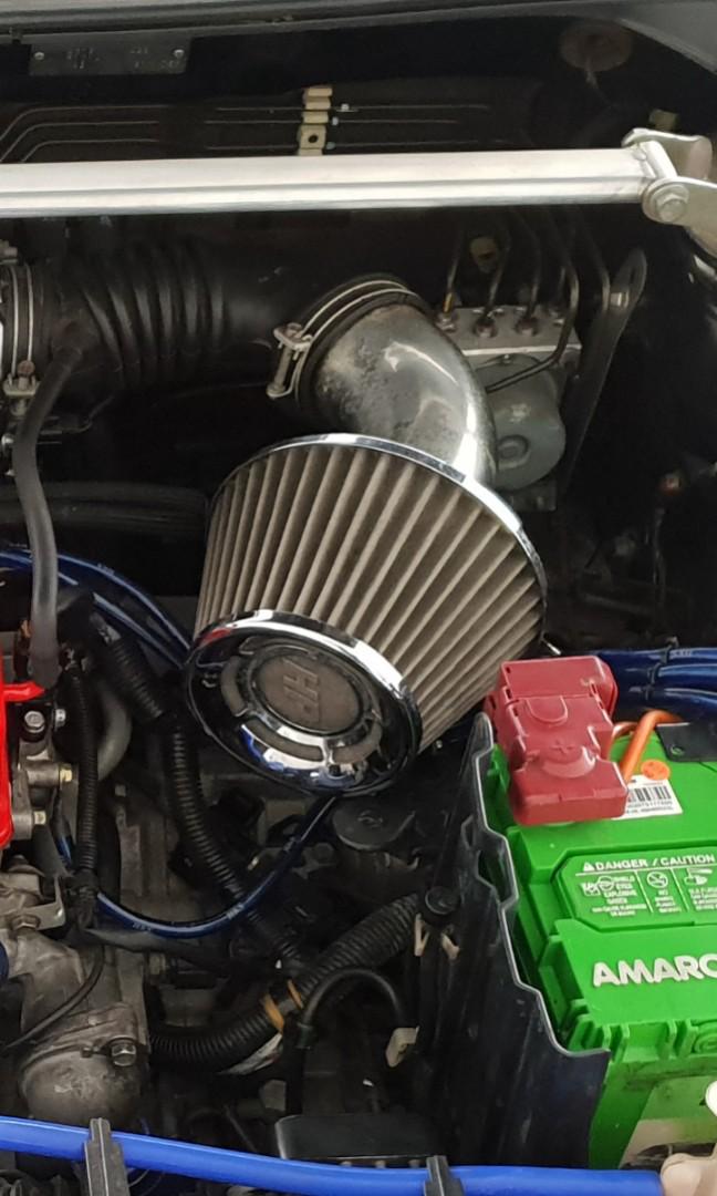 Open POD Air intake with Aluminium Pipe., Car Accessories, Accessories ...