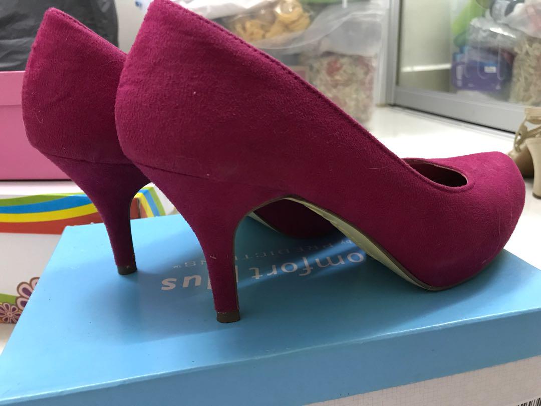 Pink platform shoes, Women's Fashion, Footwear, Flats on Carousell