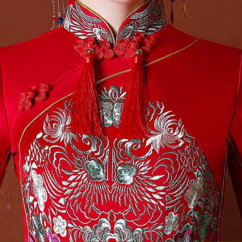 RENTAL MODERN CHINESE KUA, Women's Fashion, Dresses & Sets, Evening ...