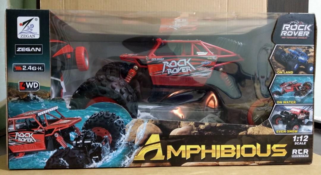 （缺貨）ROCK ROVER 4wd amphibious crawler遙控越野車, 書籍、休閒與玩具, 收藏、紀念品, 其他古董在旋轉拍賣