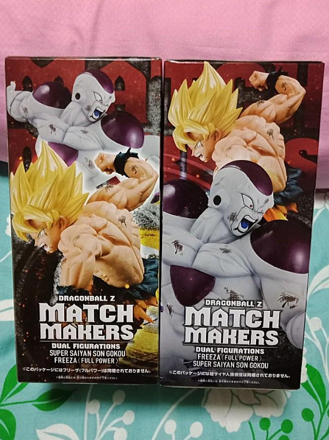 (set) Banpresto Matchmakers Saiyan Goku & Freeza, Hobbies & Toys, Toys ...