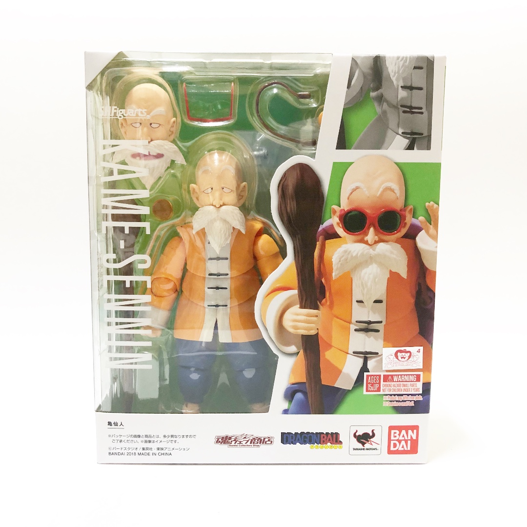S.H.Figuarts SHF Dragonball Kame Sennin Master Roshi, Hobbies & Toys ...