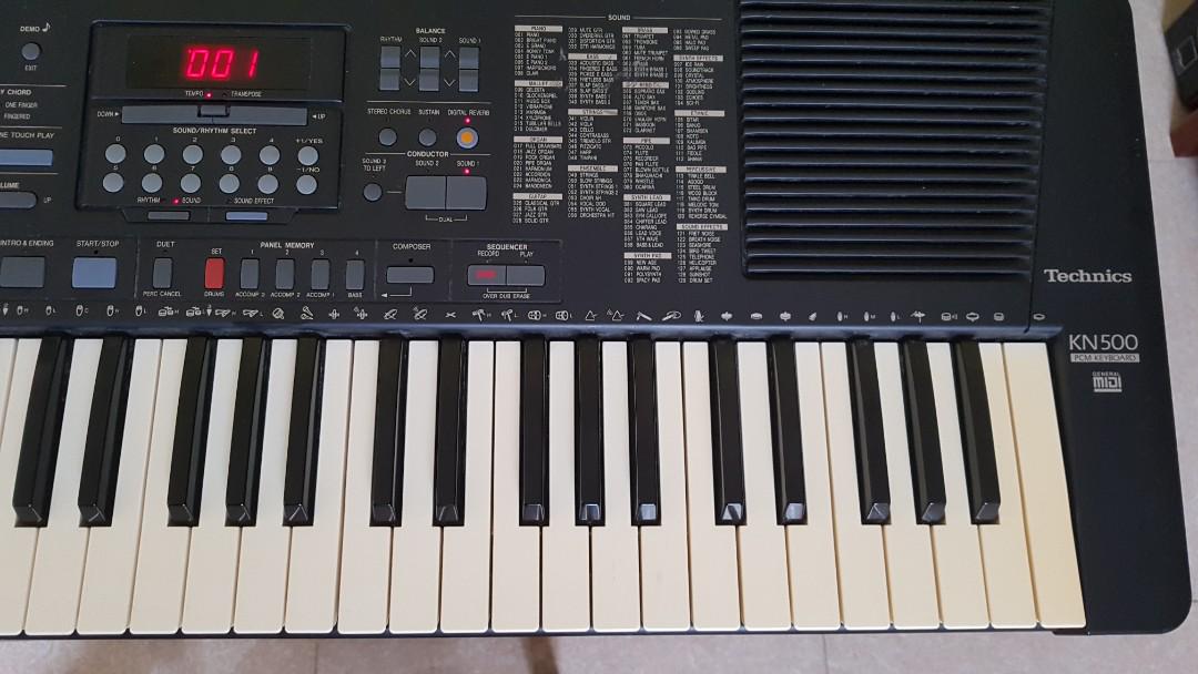 TECHNICS KN500, Hobbies & Toys, Music & Media, Musical Instruments on ...