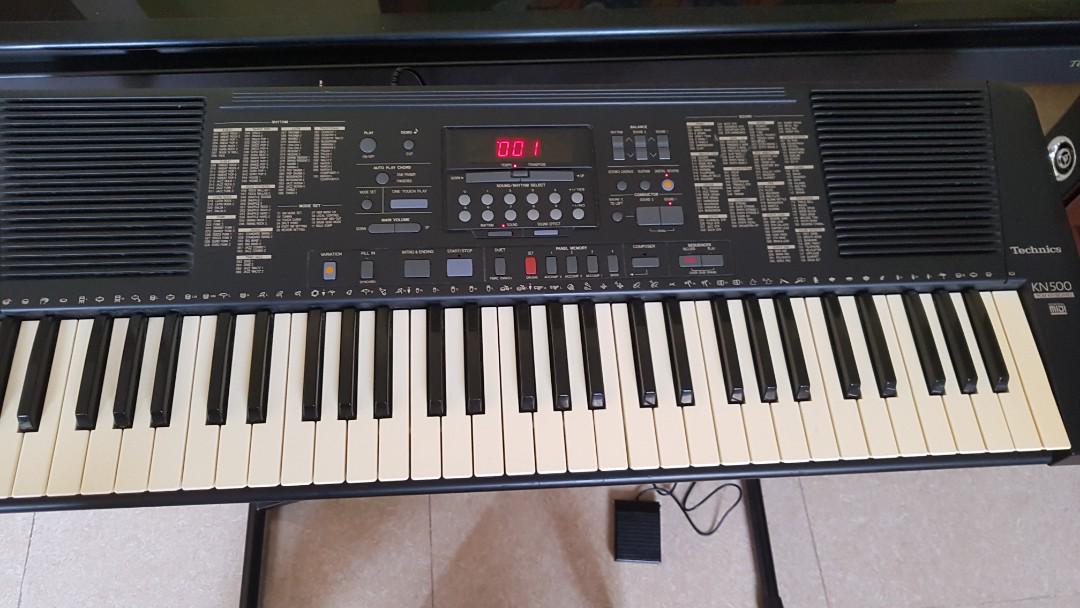 TECHNICS KN500, Hobbies & Toys, Music & Media, Musical Instruments on ...