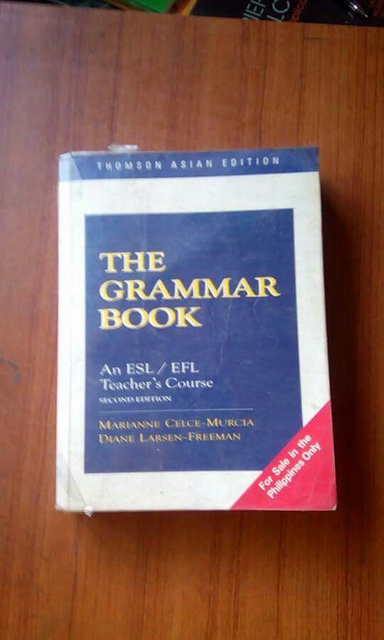 The Grammar Book An ESL/EFL Teacher's Course 2nd Ed Celce-Murcia Larsen ...