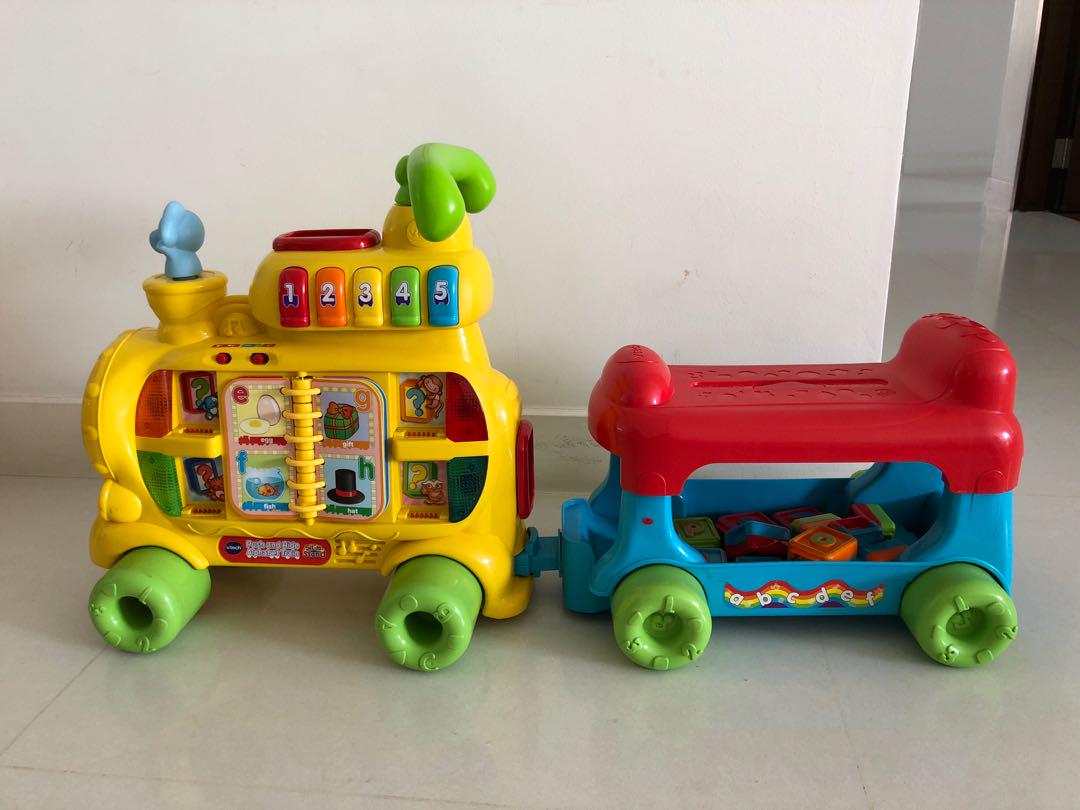 Vtech Alphabet Train, Babies & Kids, Infant Playtime on Carousell