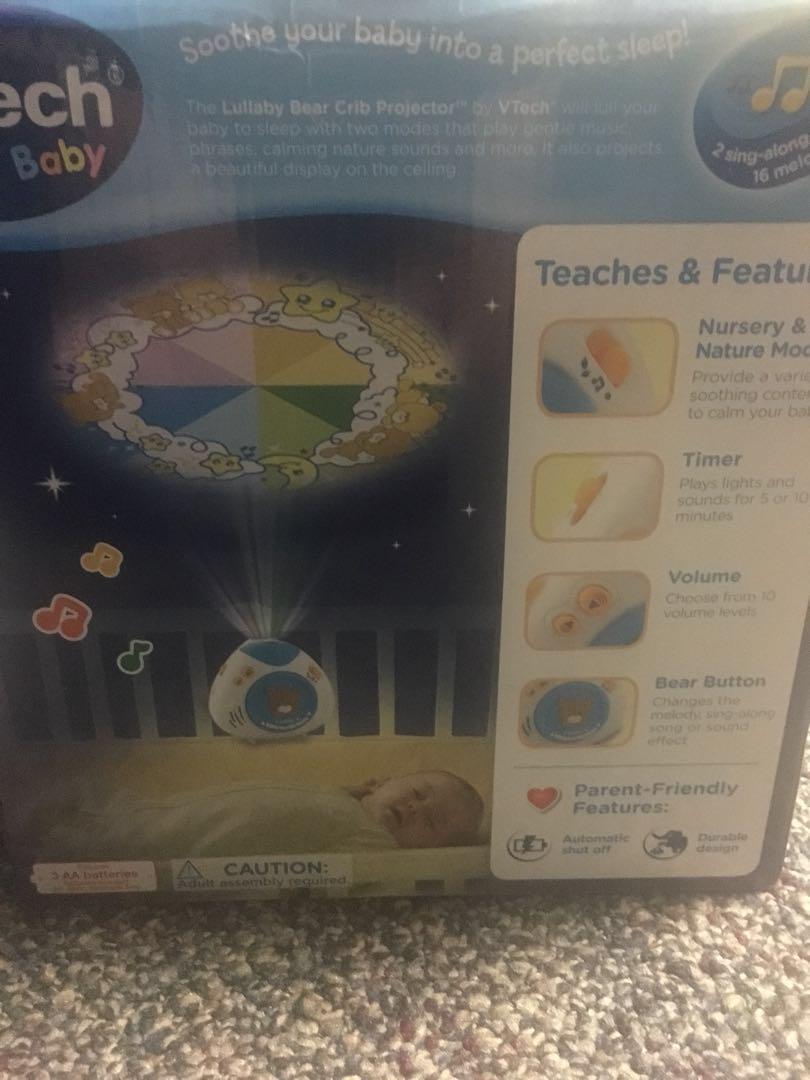 V-Tech Lullaby Crib Projector, Babies & Kids, Baby Nursery & Kids ...