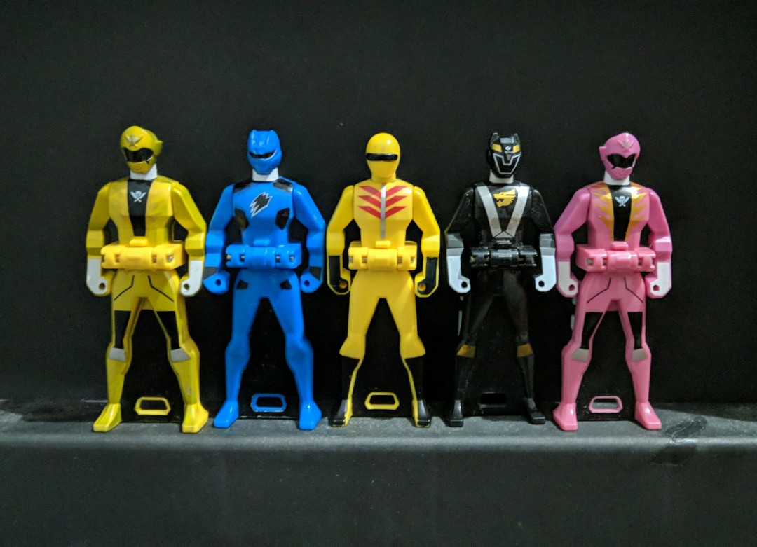 Assorted Sentai Ranger Keys, Hobbies & Toys, Toys & Games on Carousell