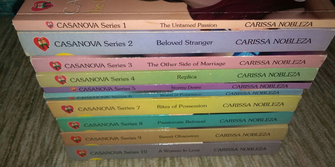 Cassanova Series by Carissa Nobleza, Hobbies & Toys, Books & Magazines ...