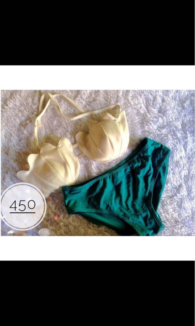 Clam Bikini, Women's Fashion, Swimwear, Bikinis & Swimsuits on Carousell