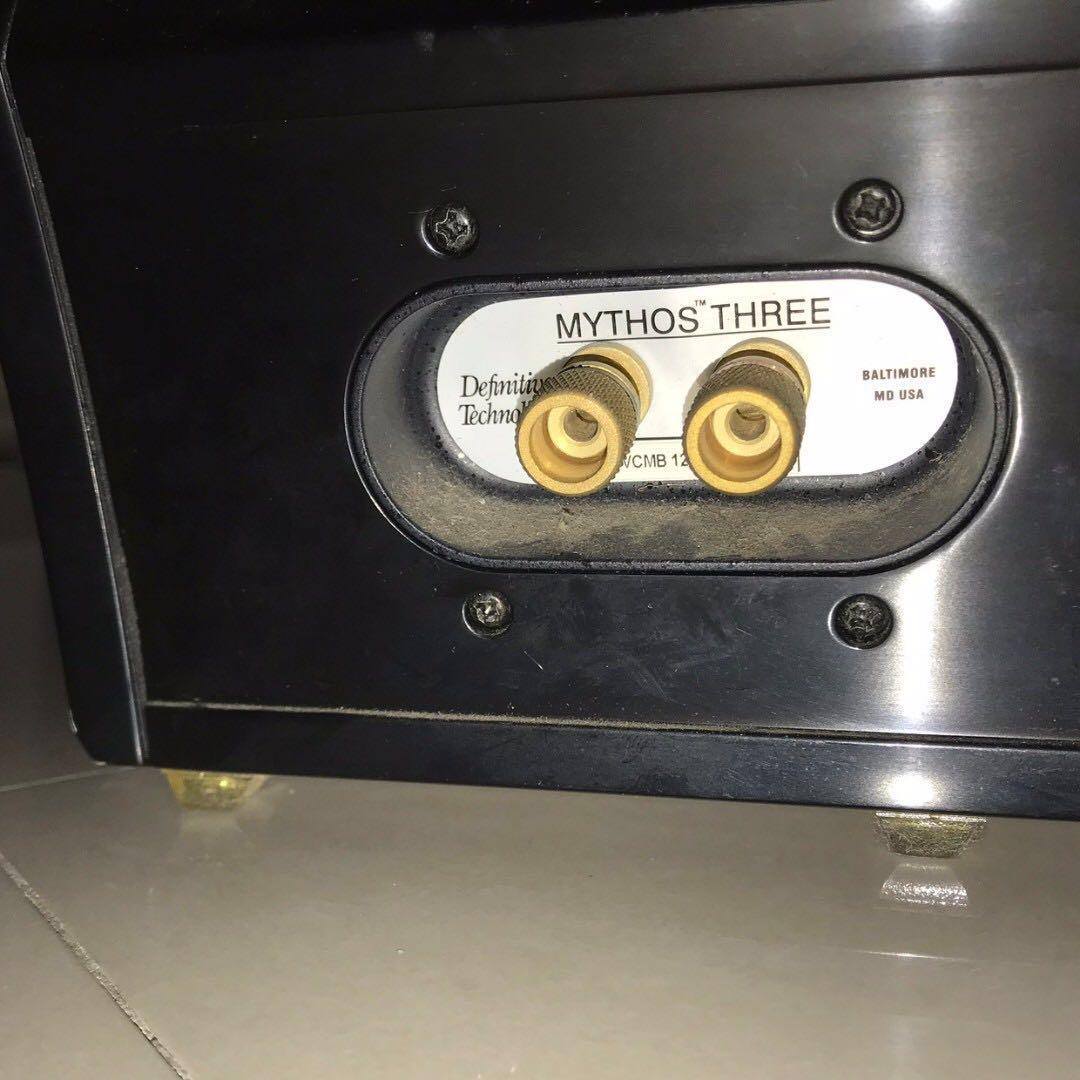 Definitive Technology Mythos 3 Center Speaker, Audio, Soundbars ...