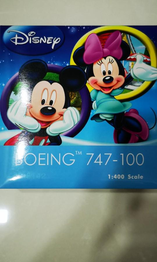 DISNEY MICKEY MOUSE JAPAN AIRLINES BOEING 747-100 & 400, Hobbies & Toys ...