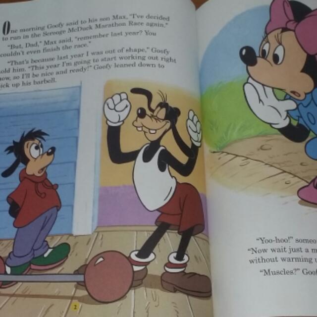 VINTAGE Disney's GOOFY SHAPES UP, Read And Grow Library Vol 9, Hobbies ...