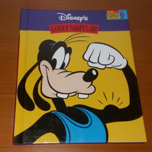 VINTAGE Disney's GOOFY SHAPES UP, Read And Grow Library Vol 9, Hobbies ...