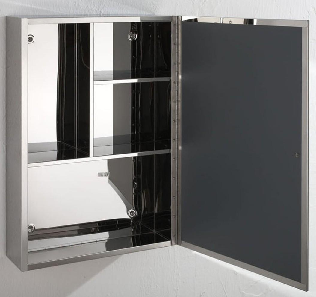 BNIB Hoe Kee Roz Bath Stainless Steel Mirror Cabinet model A7090R ...