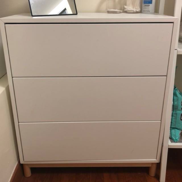 ikea eket drawer unit, Furniture & Home Living, Furniture, Shelves ...