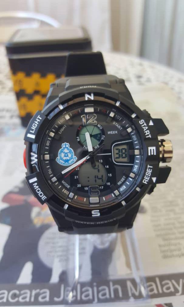 JAM TANGAN PDRM ( POLIS DIRAJA MALAYSIA), Men's Fashion, Watches ...