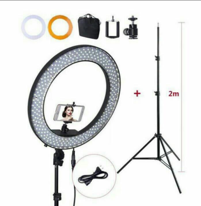 LED Ringlight 14 inch Full set (Ready stock), Beauty & Personal Care ...