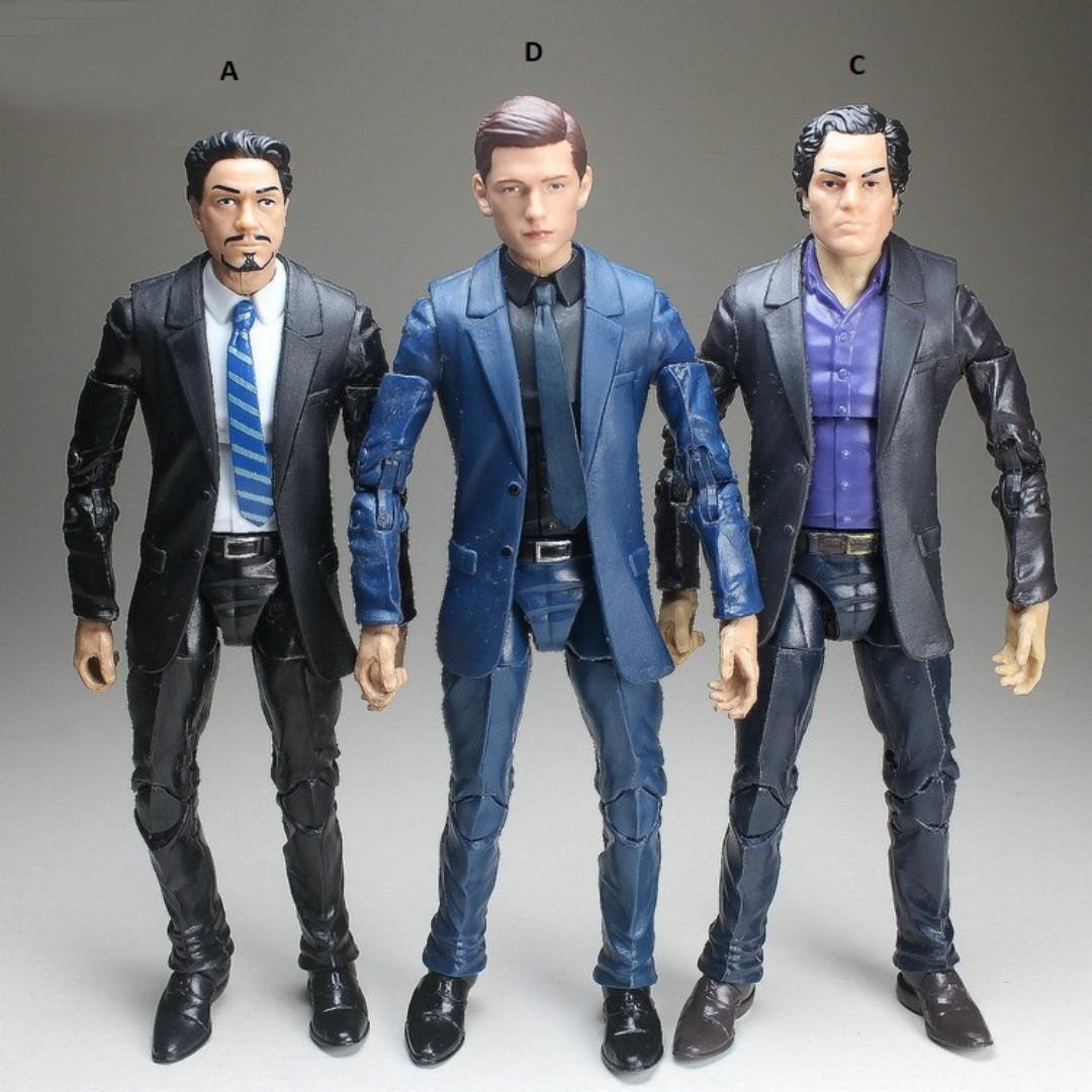 Marvel Legends Suited Body With Head Sculpt of Tony Stark / Bruce ...