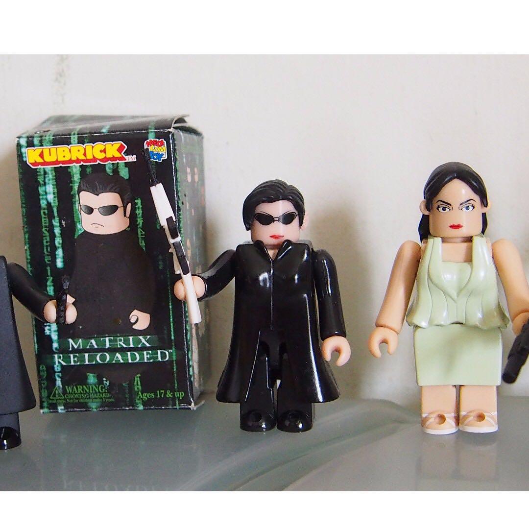 Medicom Matrix Reloaded Kubrick Set of 8 figures not Be@rbrick, Hobbies ...