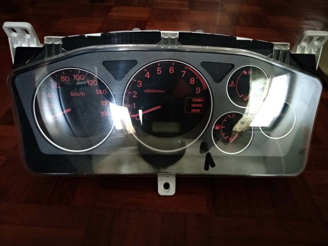 Mitsubishi Lancer Evo 7 Speedo Cluster, Car Accessories, Accessories on ...