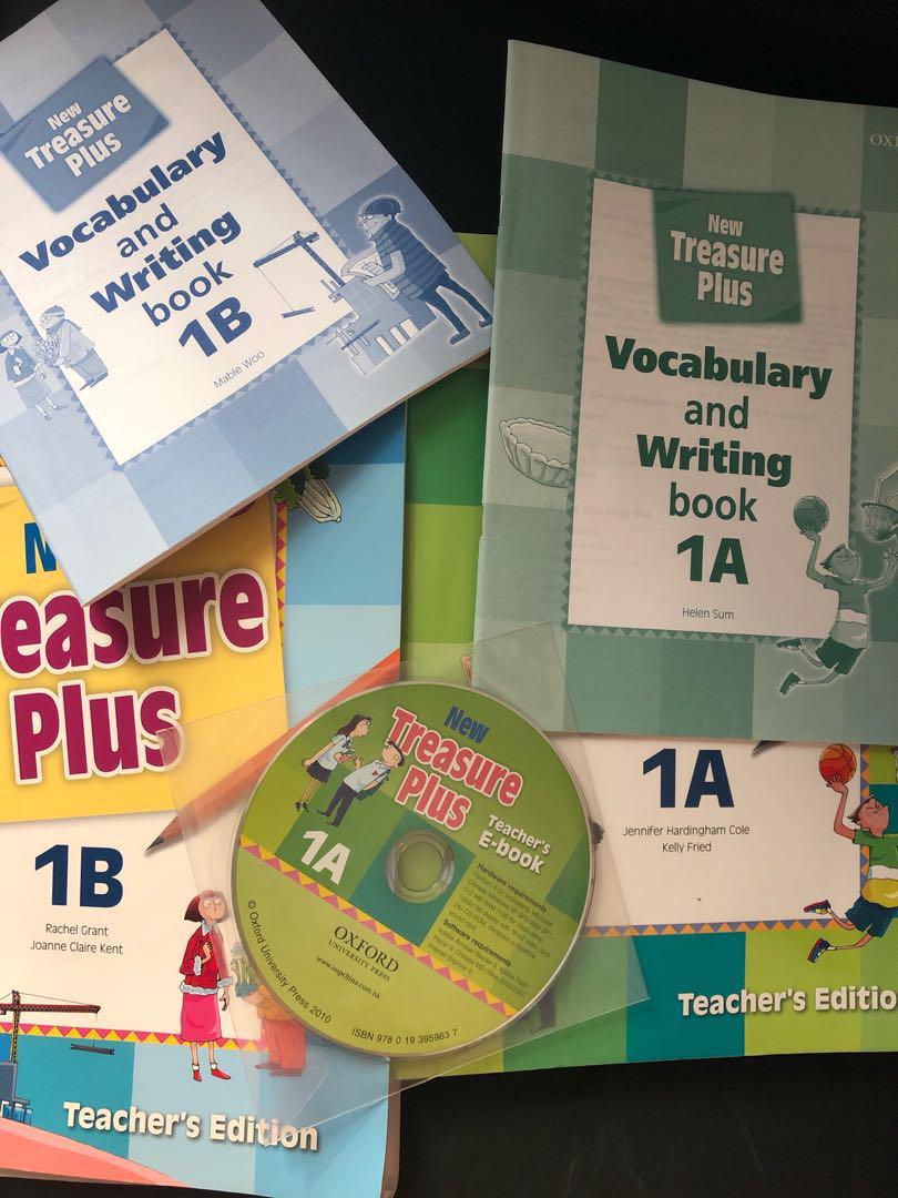 New Treasure Plus 1A and 1B with CD and Vocabulary and Writing Book 中一英文教師用書, 興趣及遊戲, 書本 & 文具, 書本 ...