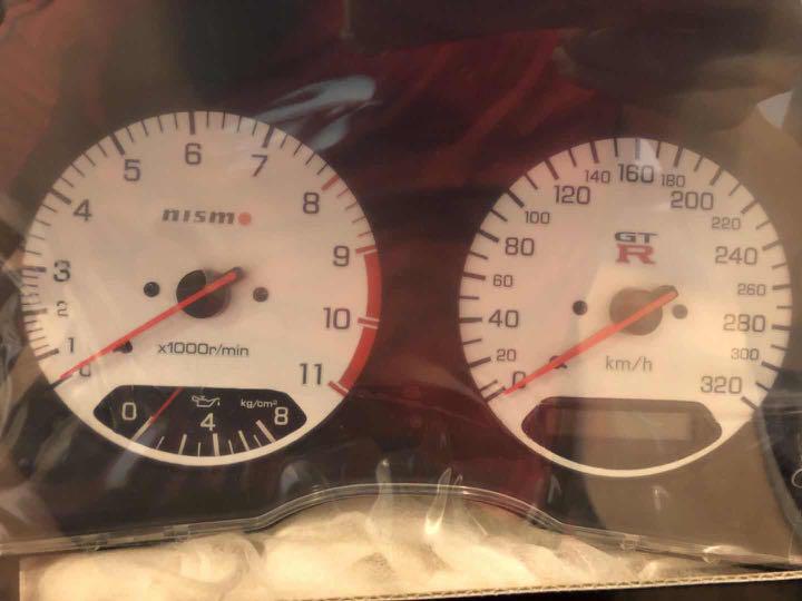 nissan skyline GTR BNR34 genuine nismo meter cluster, Car Accessories ...