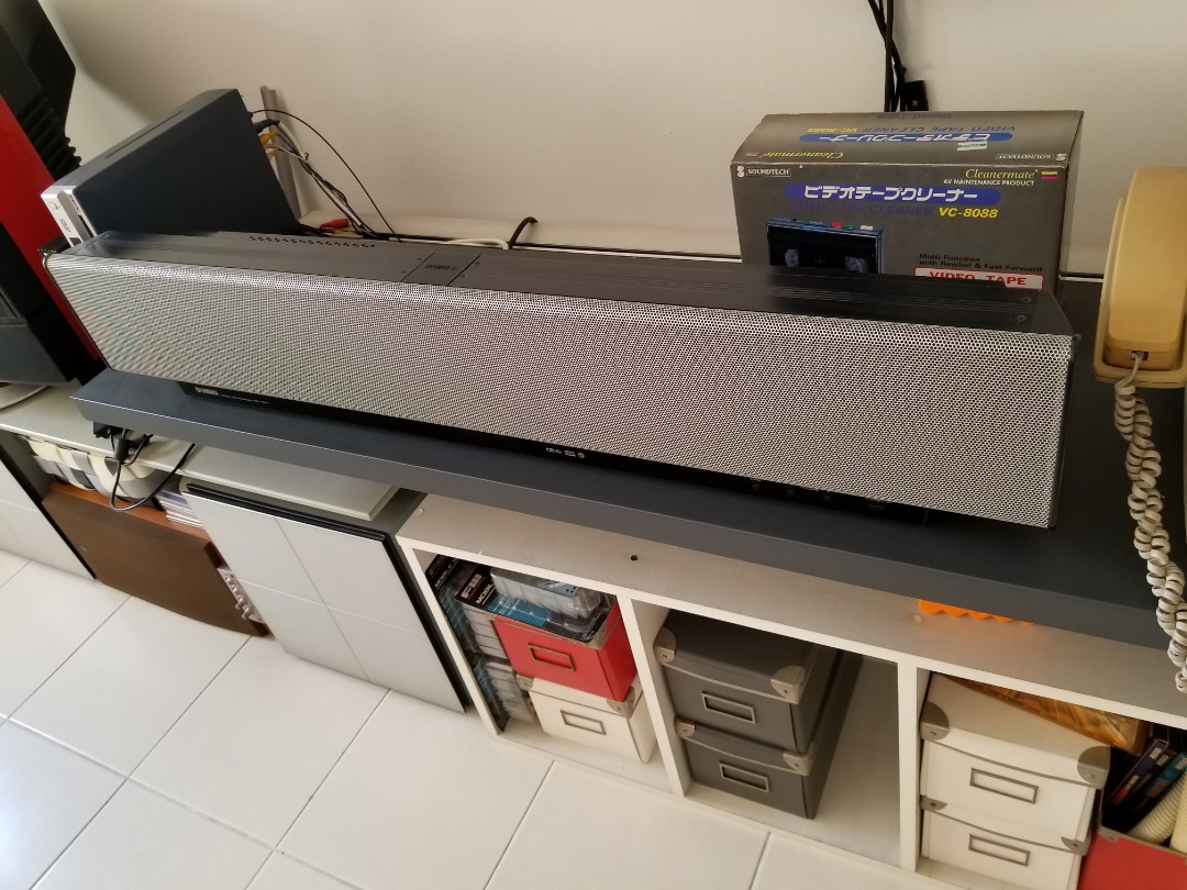Old Yamaha sound bar, Audio, Soundbars, Speakers & Amplifiers on Carousell