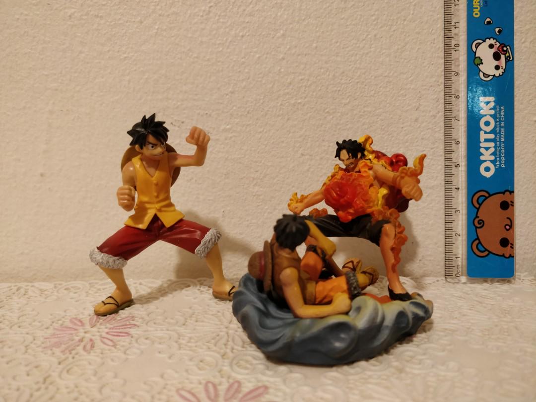 One Piece Set: Luffy + Death of Ace Figures, Hobbies & Toys, Toys ...