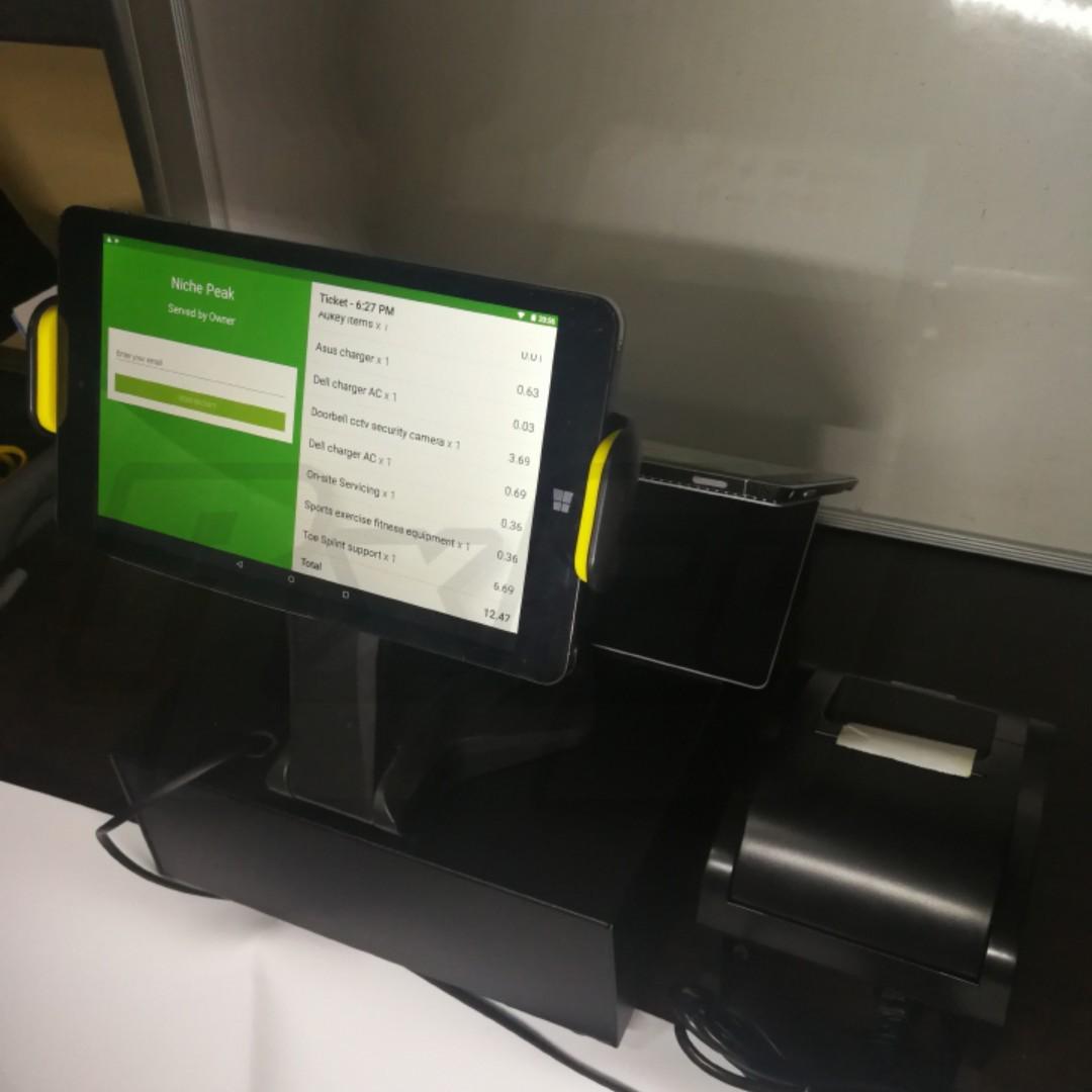 POS System Point of Sale Cloud Backup Receipt Printer Cashier Cash ...