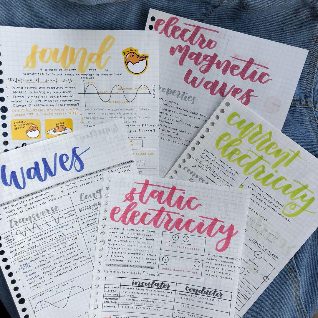 Pure Physics O Level Notes, Hobbies & Toys, Books & Magazines ...