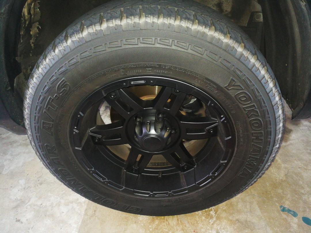 REVO 16" 4X4 Tyre & rims, Car Accessories, Tyres & Rims on Carousell