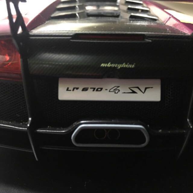 1/18 Autoart Lamborghini LP670-4 SV, Hobbies & Toys, Toys & Games on ...